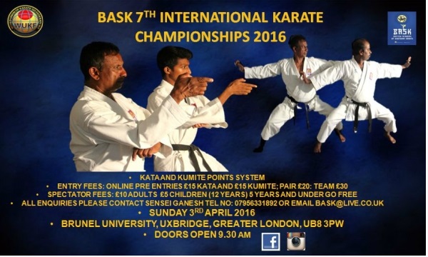 British Academy of Shotokan Karate Championships 2016 - England ...